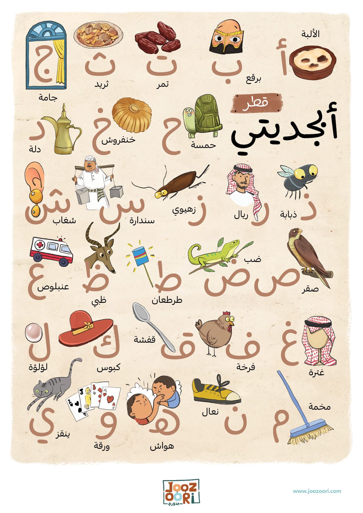 Qatar- My Alphabet – Joozoori